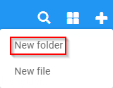 CompleteFTP: Web File Manager: Adding Folders