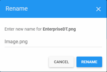 CompleteFTP: Web File Manager: Renaming File