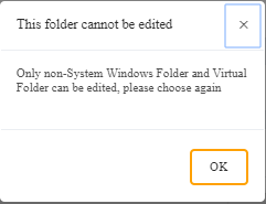 CompleteFTP: WebAdmin: Editing Folders