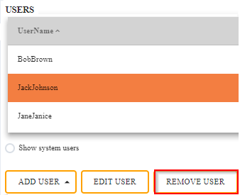 CompleteFTP: WebAdmin: Removing Users