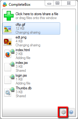 CompleteFTP: How to configure CompleteBox