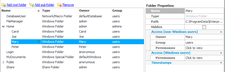 CompleteFTP: File System