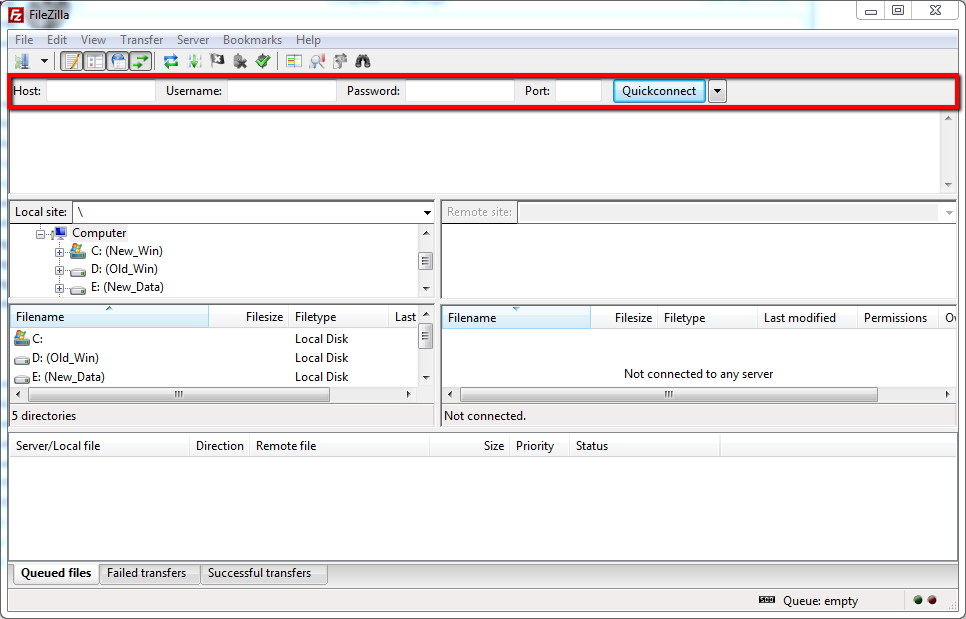 CompleteFTP: Connecting to CompleteFTP with Filezilla