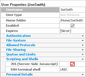 CompleteFTP: Host a web-app in CompleteFTP