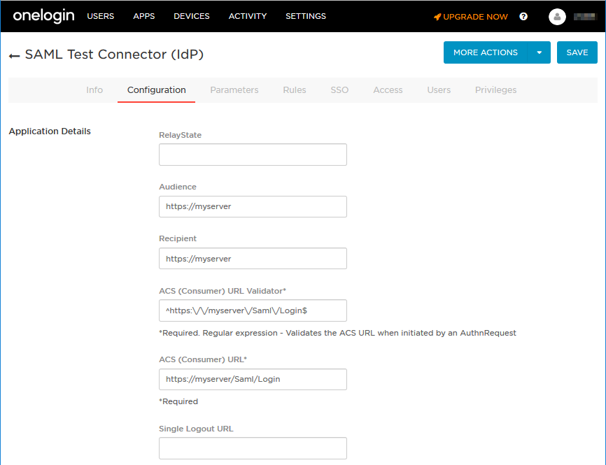 CompleteFTP: Configure SAML Single Sign On with OneLogin